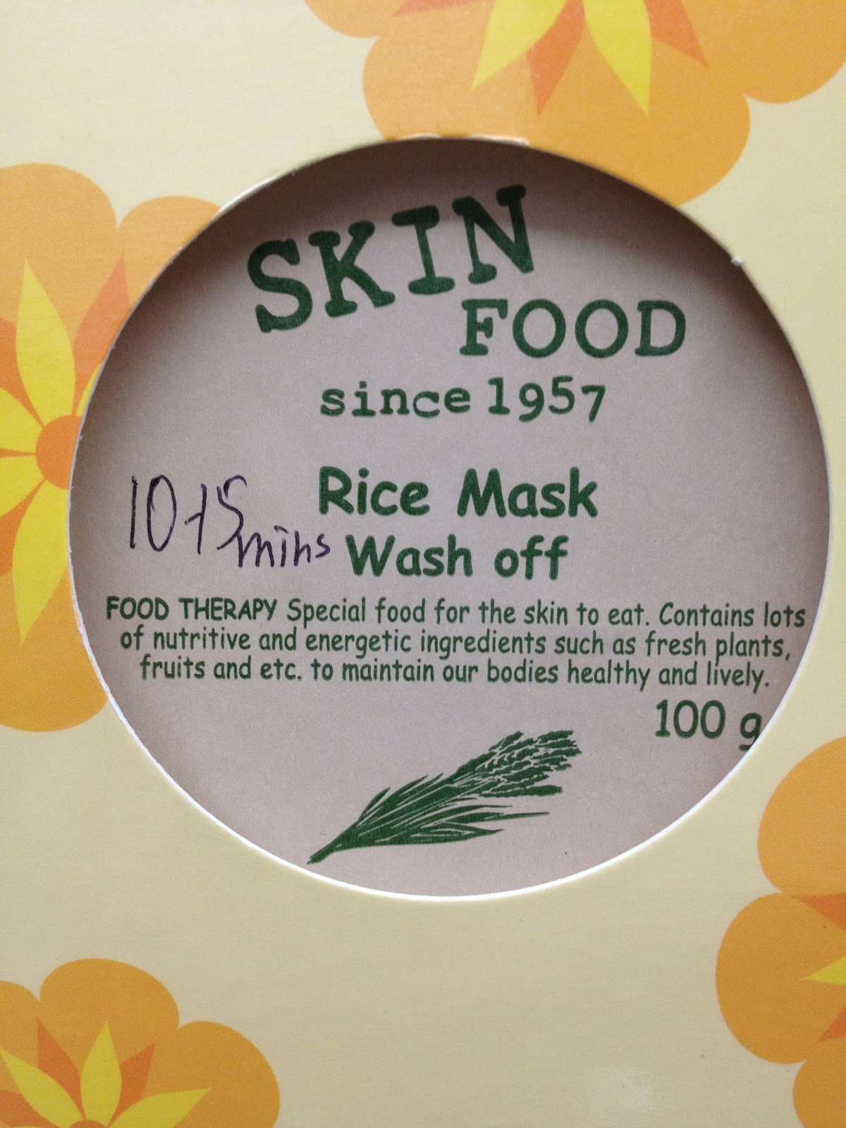 Skin food -Ginseng Mask review. ~ Buying the very Best